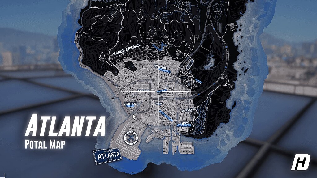 Atlanta Postal Map - FiveM Releases - Cfx.re Community
