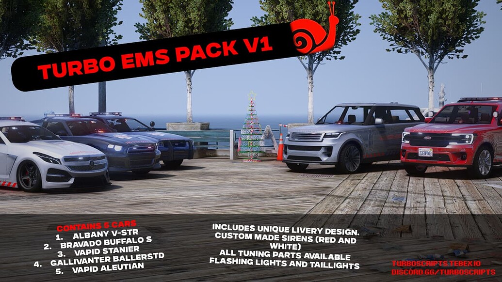 [PAID]Lore-Friendly EMS Car Pack - FiveM Releases - Cfx.re Community