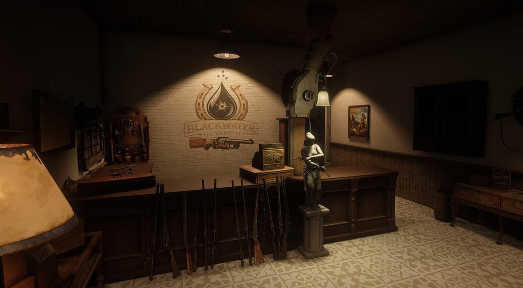 [OPEN INTERIOR] Blackwater Gunsmith - RedM Releases - Cfx.re Community