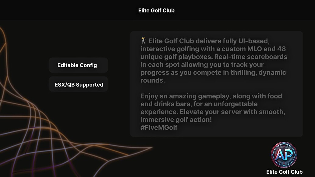 [PAID] [ESX/QB] Elite Golf Club Script & MLO Included FREE ⛳ [Top ...