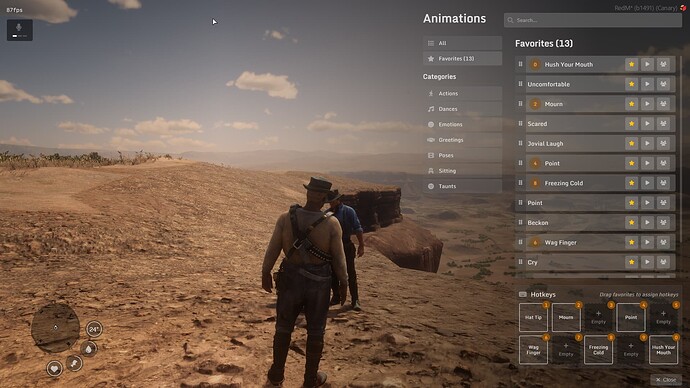 Premium Animation System with Group Sync + Hotkey Favorites - RedM ...