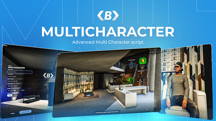 [PAID] Bablo Multicharacter — Modern Character Selection Experience ESX ...