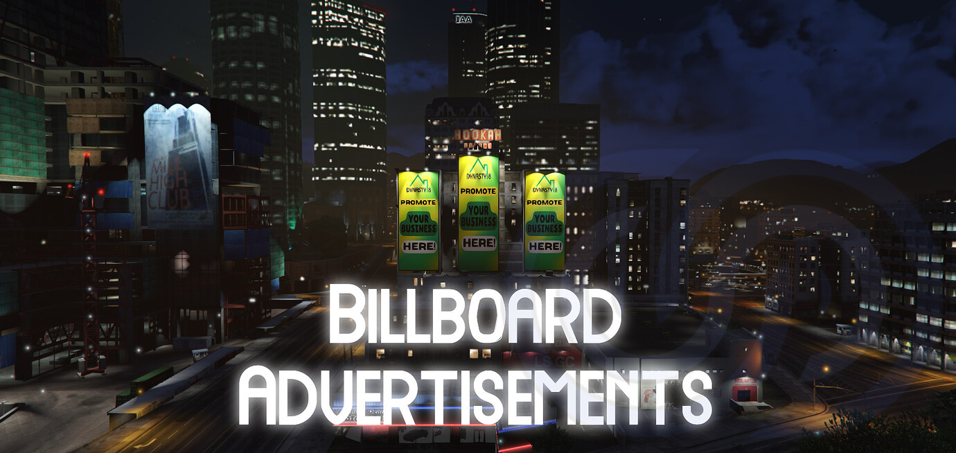 [RELEASE][FREE] Advertisement Board - FiveM Releases - Cfx.re Community