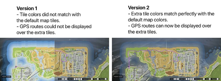 Extra Map Tiles v2 - Add extra textured tiles on the pause menu map ...