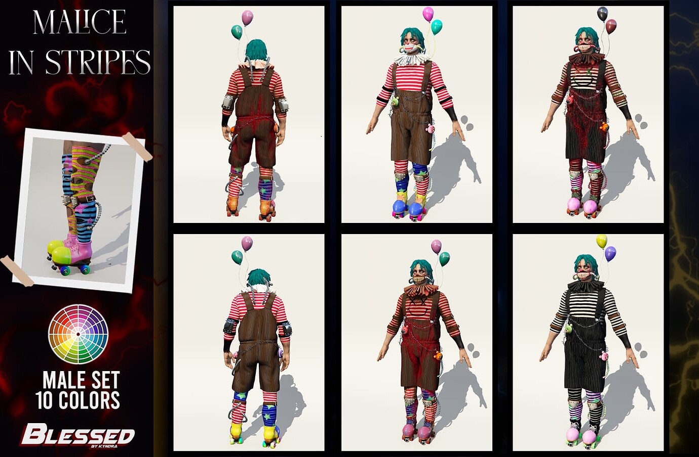 [PAID]Malice In Stripes Halloween Cloth Pack - FiveM Releases - Cfx.re ...