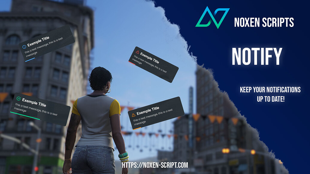 [FREE] [STANDALONE] Noxen Notify - FiveM Releases - Cfx.re Community