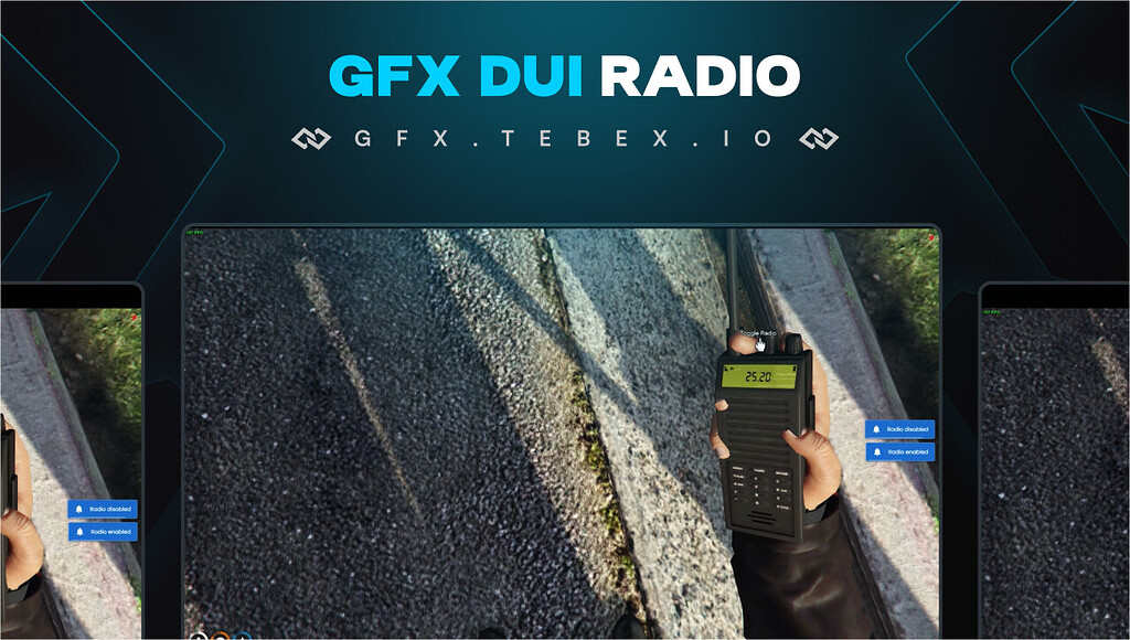 [PAID] GFX DUI Radio Script - FiveM Releases - Cfx.re Community