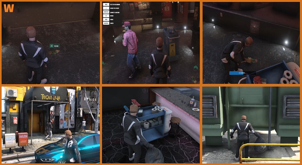 [QBCore / ESX / Qbox] Wert Cleaning System And Jobs - FiveM Releases - Cfx.re Community