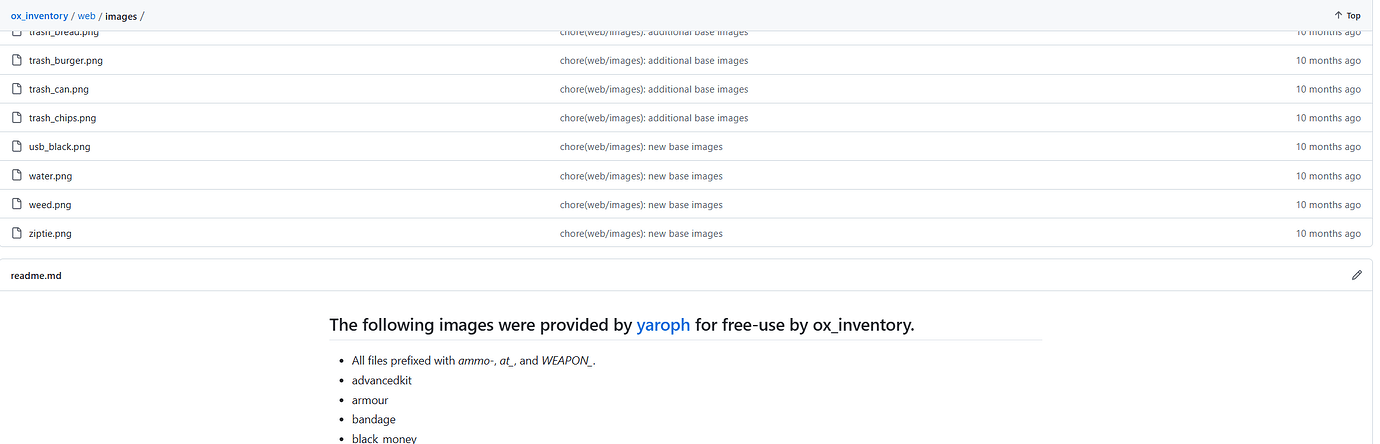 Inventory Image Pack DLC (+4500 new HQ Draw Items Icons) - FiveM Releases - Cfx.re Community