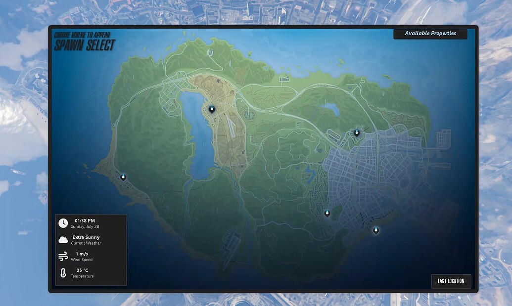 Spawn Selector | FiveM - FiveM Releases - Cfx.re Community