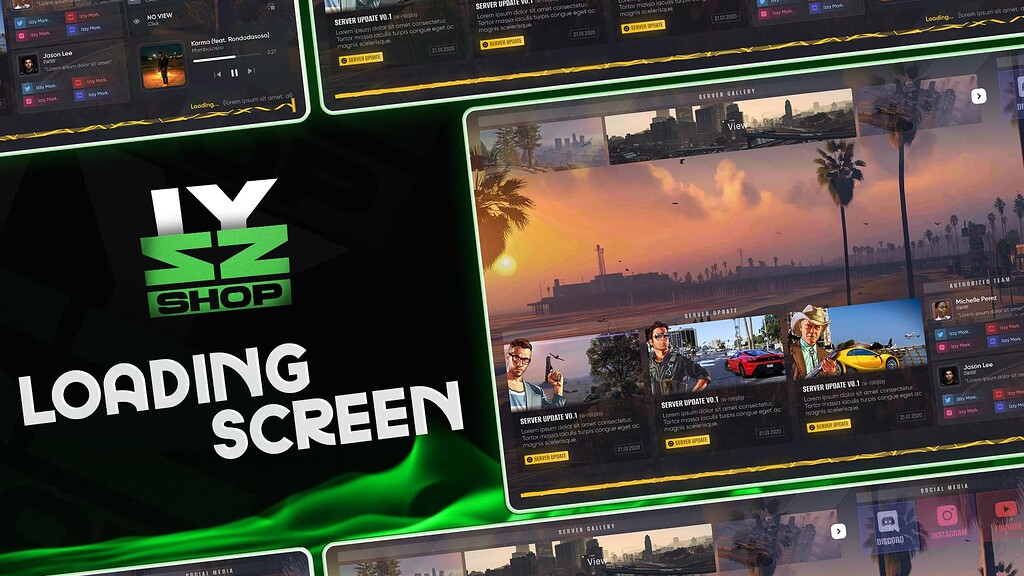 Advanced LOADİNG SCREEN [Standalone] - FiveM Releases - Cfx.re Community