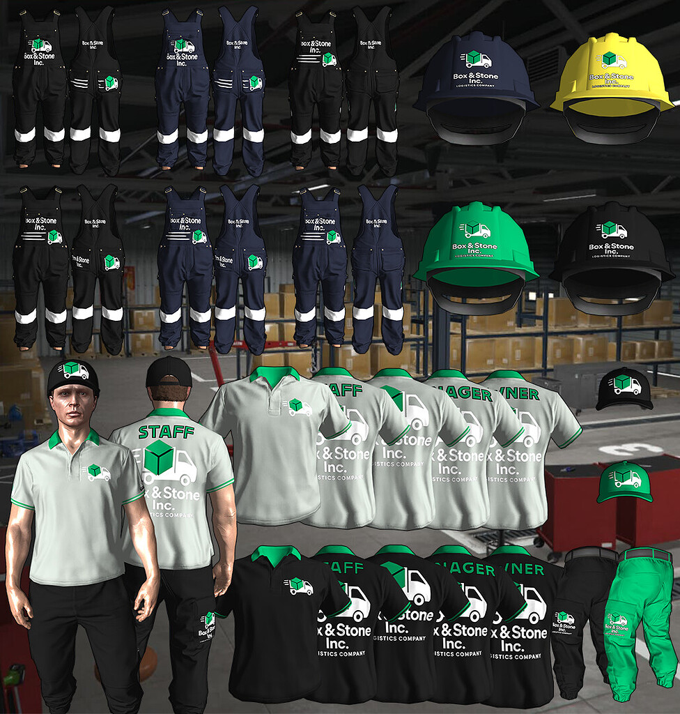 Box & Stone Bundle for Male and Female - FiveM Releases - Cfx.re Community