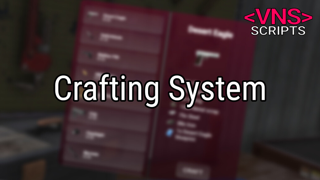 [QB] Crafting System - FiveM Releases - Cfx.re Community