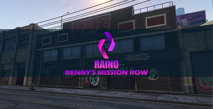 [PAID] [MLO] BENNY'S MISSION ROW - FiveM Releases - Cfx.re Community
