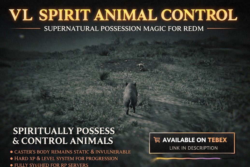 [PAID][STANDALONE] VL Spirit Animal Control — Supernatural Possession ...