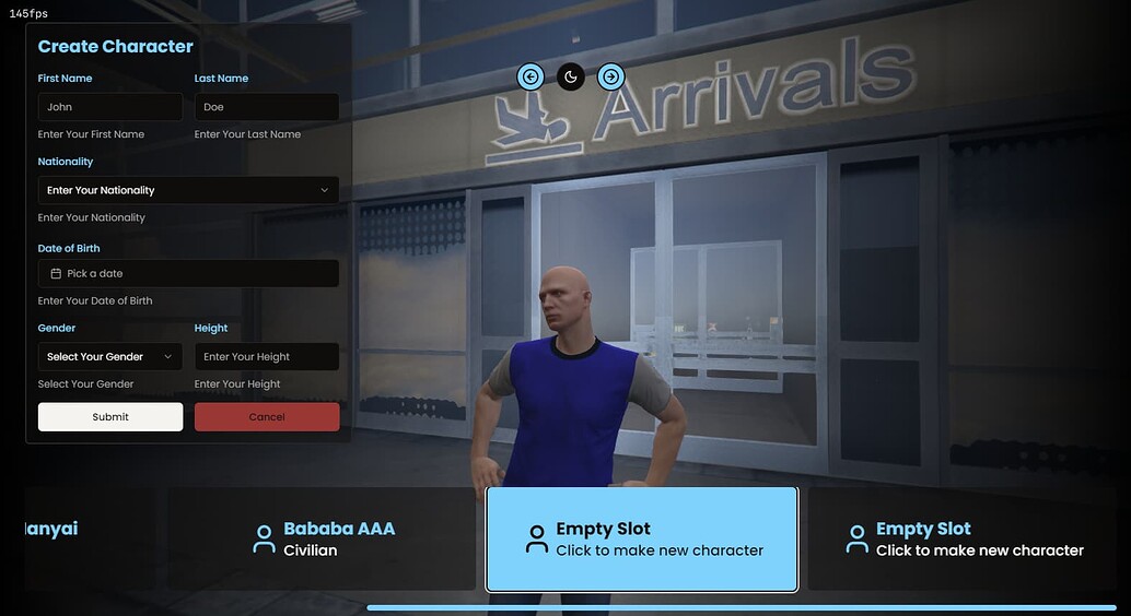 Multicharacter & Spawn Selector [ESX/QB/QBX] - FiveM Releases - Cfx.re ...