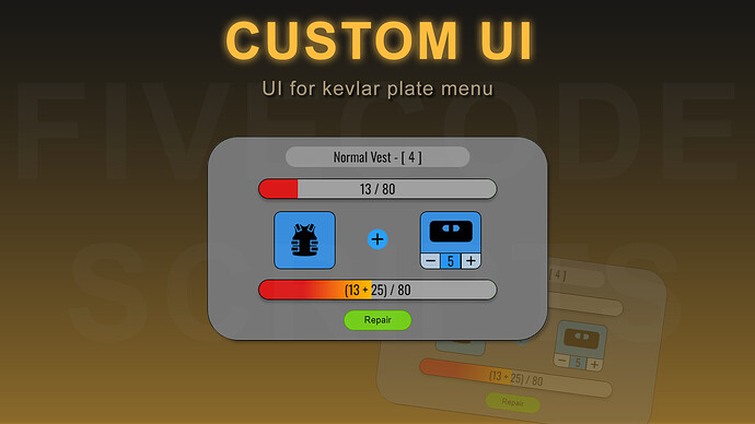 [PAID][ESX/QB/QBOX] Advanced Bulletproof Vest, Armor Script - fivecode ...