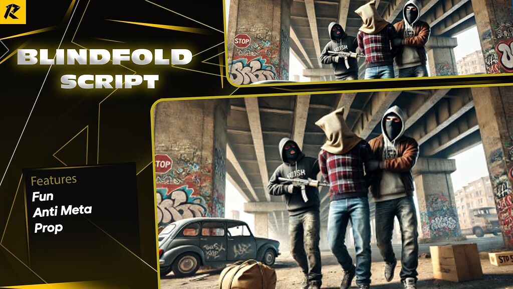 Blindfold Script | RISK Scripts - FiveM Releases - Cfx.re Community