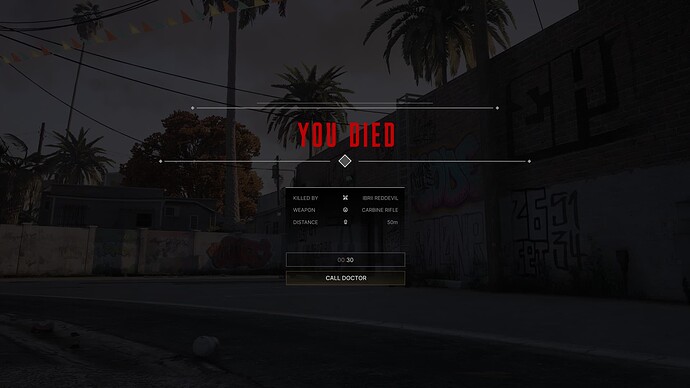 Afterlfe Death System - FiveM Releases - Cfx.re Community
