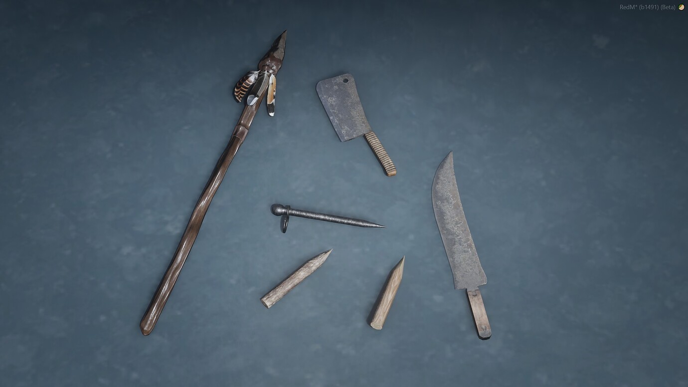 Custom Melee Weapons [VORP][REDEMRP][RSG] - RedM Releases - Cfx.re ...