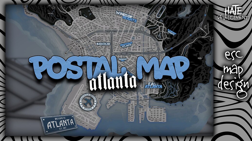 Atlanta Postal Map - FiveM Releases - Cfx.re Community