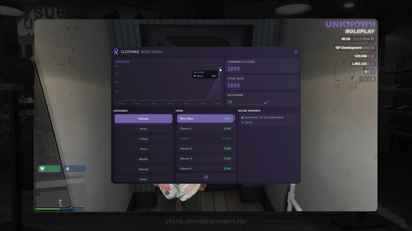 [ESX/QB] Clothing stores with business system - FiveM Releases - Cfx.re ...