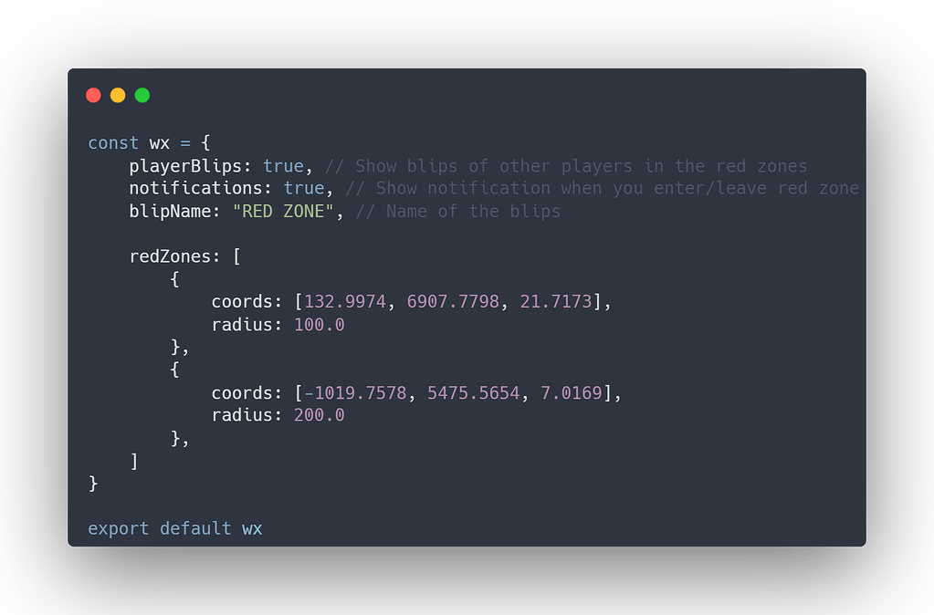 [FREE] [OX] WX RedZone - Simple Red Zone Script - FiveM Releases - Cfx.re Community