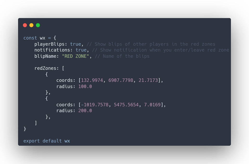 [FREE] [OX] WX RedZone - Simple Red Zone Script - FiveM Releases - Cfx ...