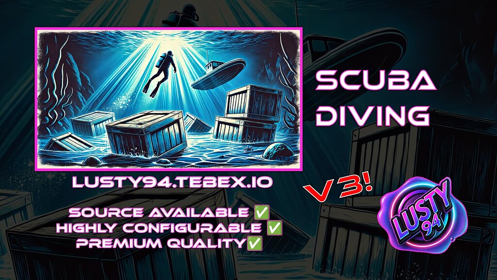 [PAID] [QB] Scuba Diving v3 🤿 | Shipwreck Diving - FiveM Releases - Cfx ...