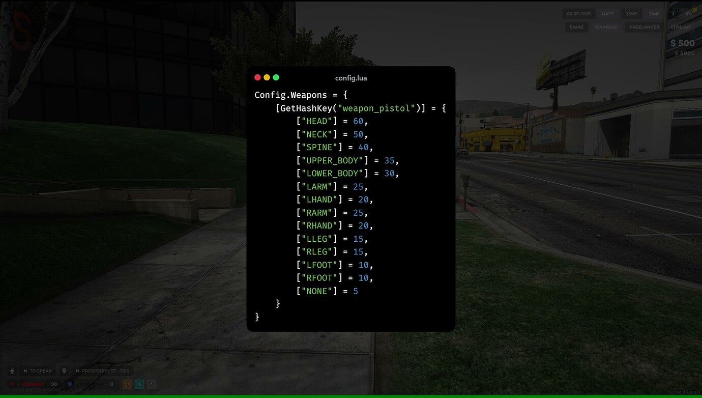 Fivem Weapon Damage Script | Sweepz Weapon Damages - FiveM Releases ...