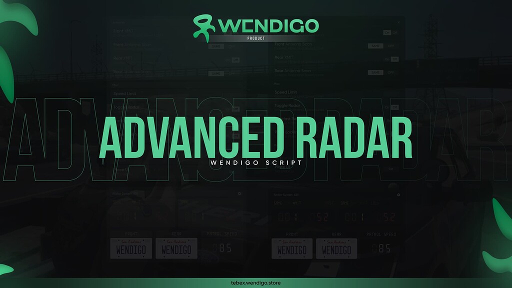 [PAID] Wendigo Advanced Radar System - FiveM Releases - Cfx.re Community
