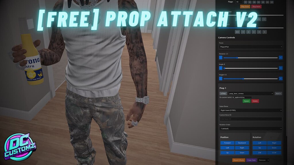 Props Attach Tool V2 - FiveM Releases - Cfx.re Community