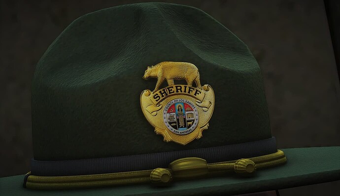 FREE - LSSD Campaign Hat - FiveM Releases - Cfx.re Community