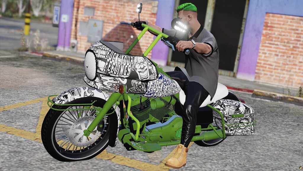 KCM Stunt-R FXR [PAID] [MOTORCYCLE] [CHOPPER] [CUSTOM] - FiveM Releases ...