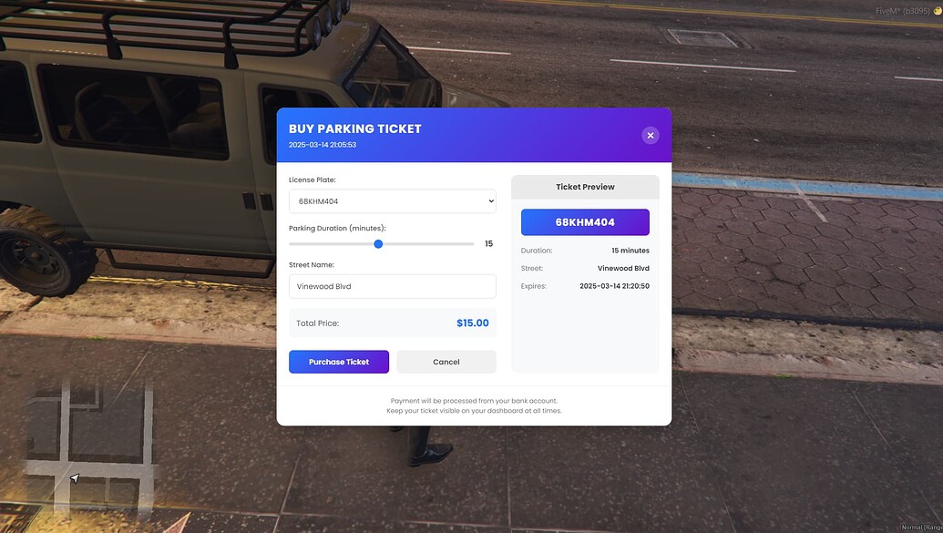 Advanced Parking Meter System - FiveM Releases - Cfx.re Community