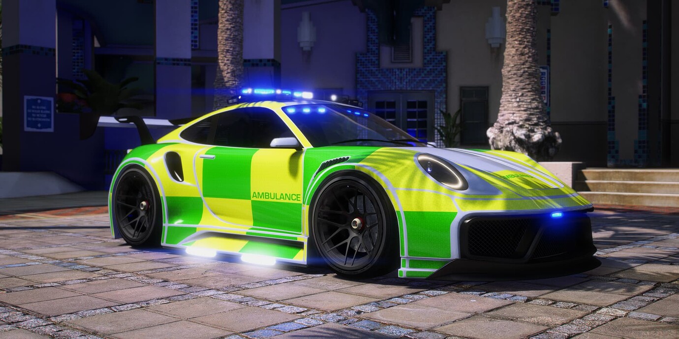 UK Ambulance Pack - ELS AND NON ELS Versions - FiveM Releases - Cfx.re ...