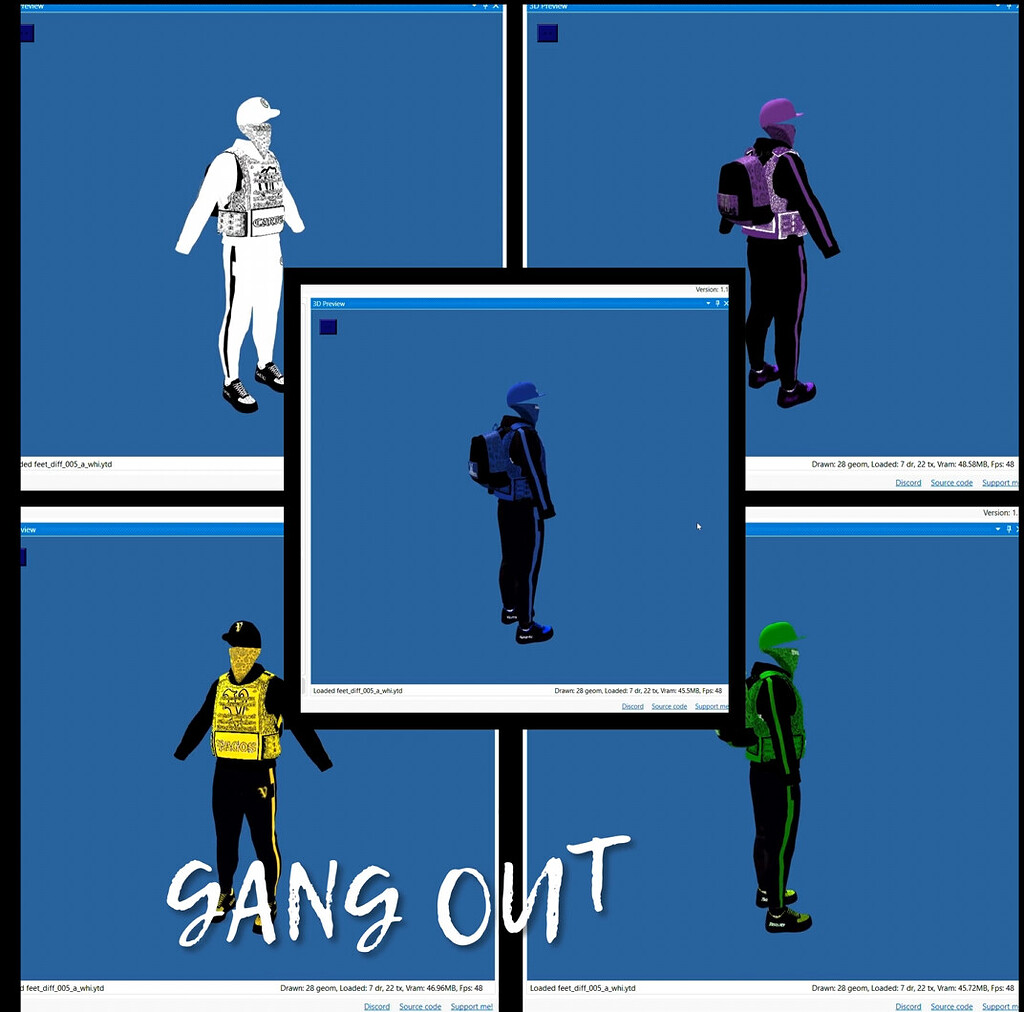 Gang Clothing Pack – Addon Drop - FiveM Releases - Cfx.re Community