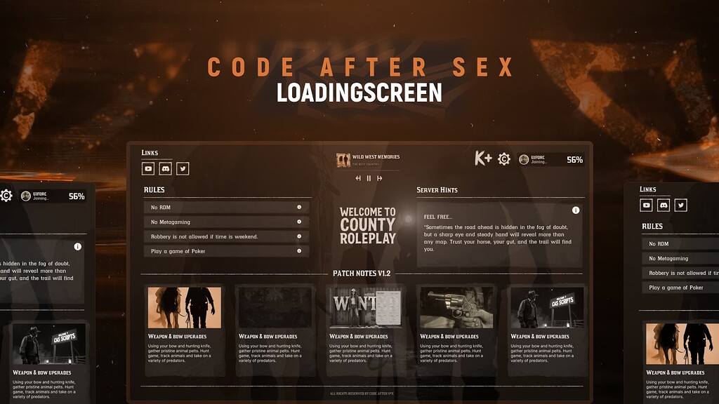 CAS Loadingscreen V2 | RedM Loading Screen - RedM Releases - Cfx.re ...