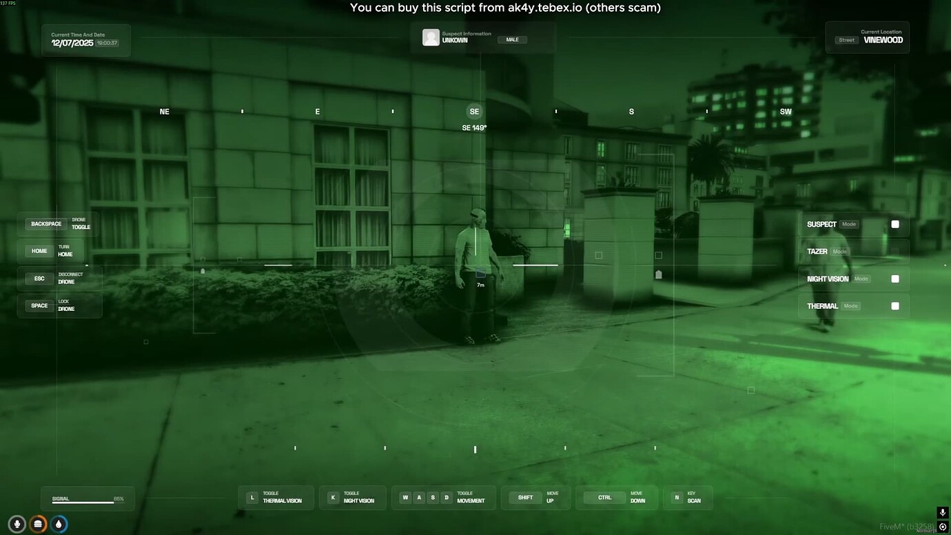 [QB/ESX] Modular Drone System with Tactical Kits & Custom UI - FiveM ...