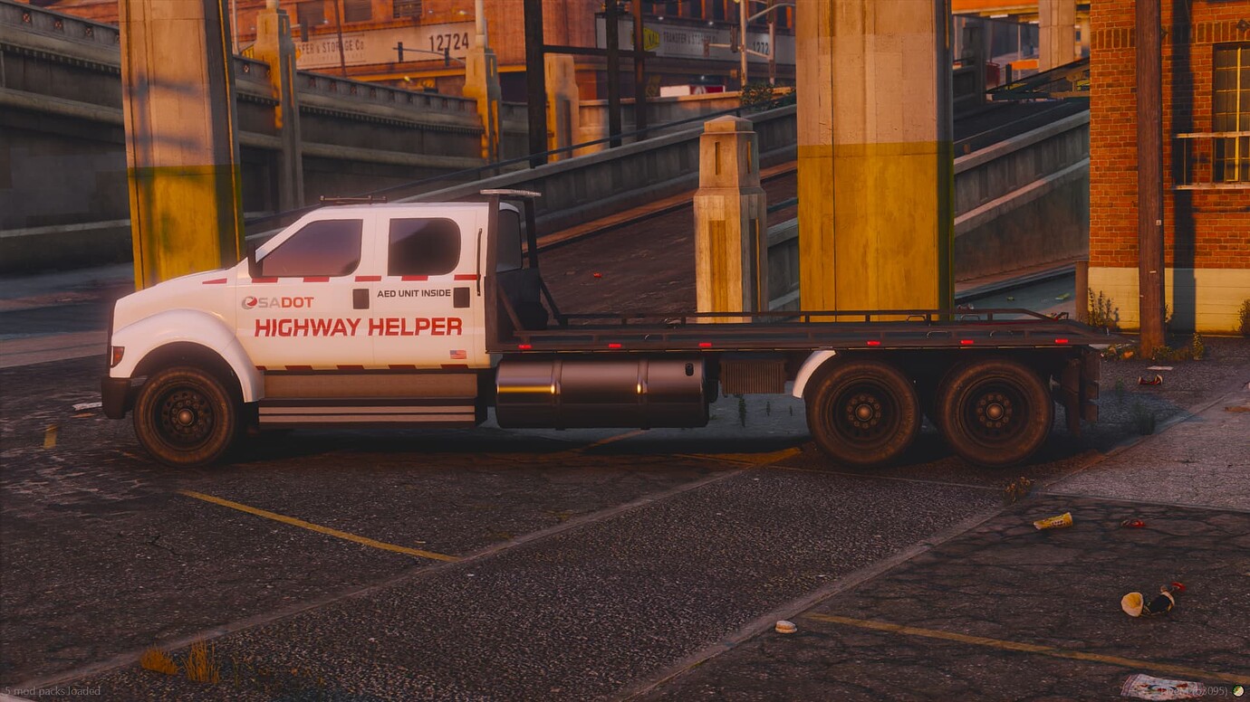 Lore Guardian Tow - Towtruck Flatbed - FiveM Releases - Cfx.re Community