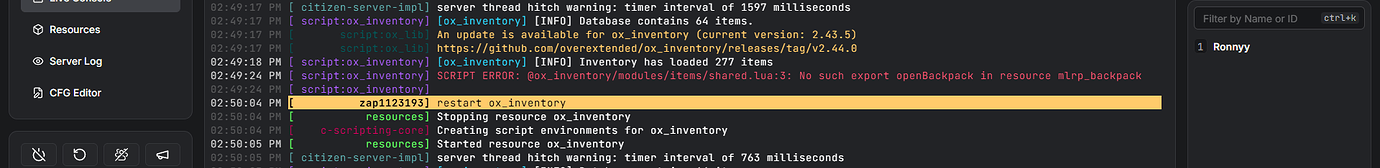[PAID] Lyxos Backpack System (simple) [ox_inventory] - FiveM Releases ...