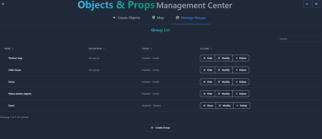 Ultimate Object Create/Edit/Delete System - P6 Spawner [ESX & QBCore ...