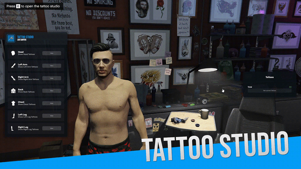 [PAID][ESX/QB] Simple Tattoo Studio - FiveM Releases - Cfx.re Community