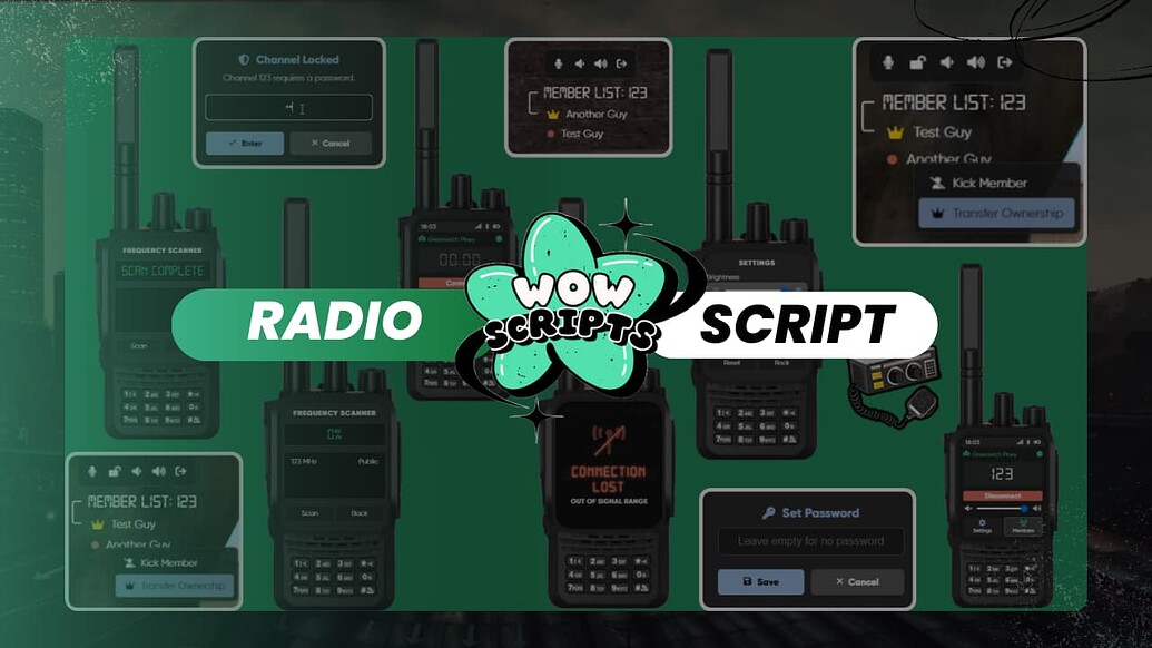 Radio - Walkie Talkie | Standalone - FiveM Search