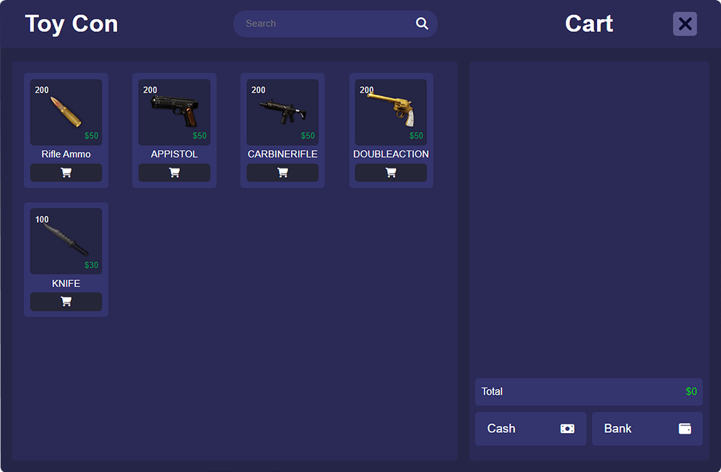 [Release] [ESX]/[QB] Weapon Shops Creator - Player Owned - Crafting System - FiveM Releases ...