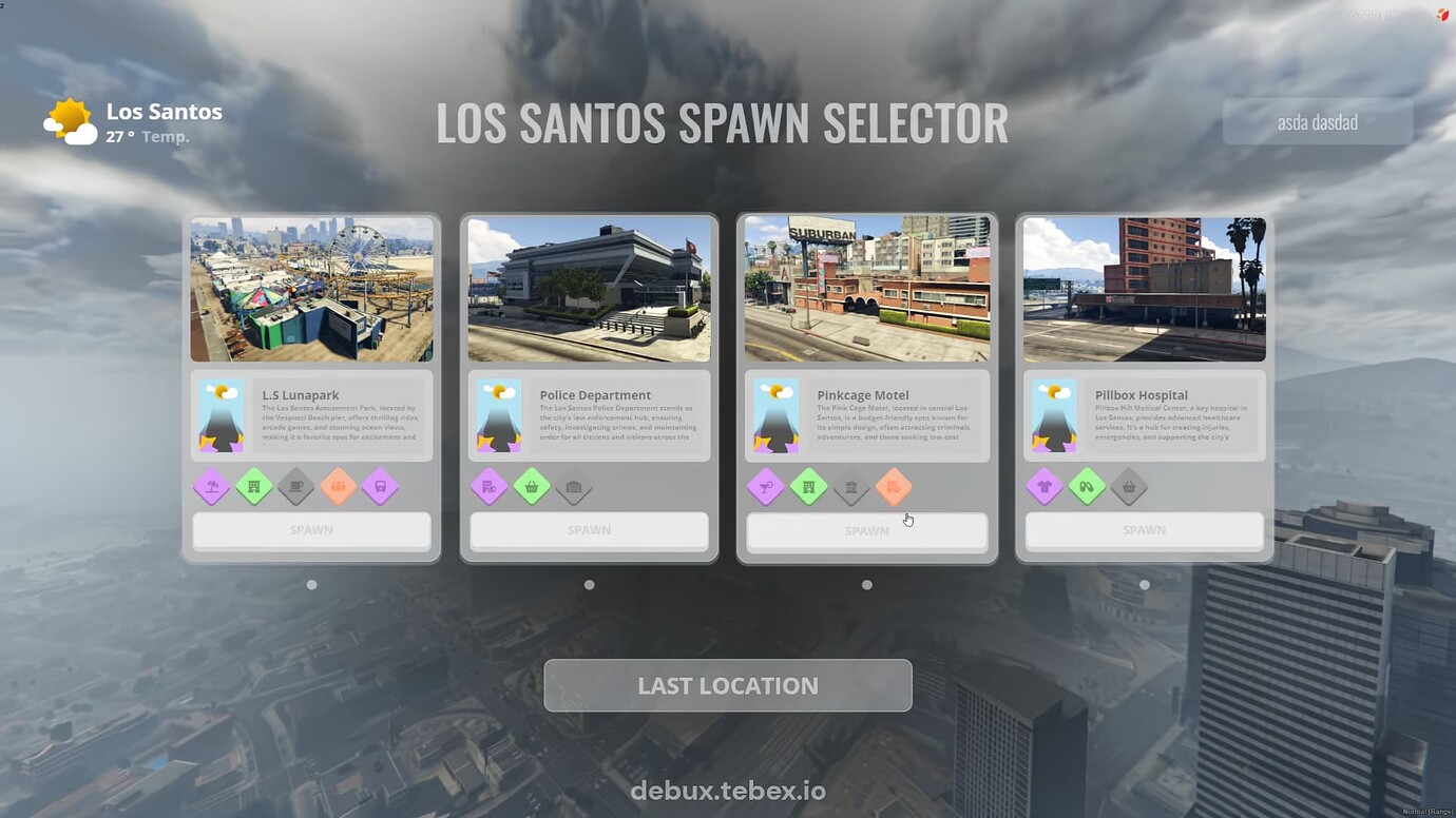 [QB/ESX] Spawn Selector - FiveM Releases - Cfx.re Community