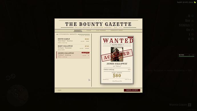 Ns-bounty-hunter 🤠 — NPC, Sheriff & Player Bounties with a Wanted ...