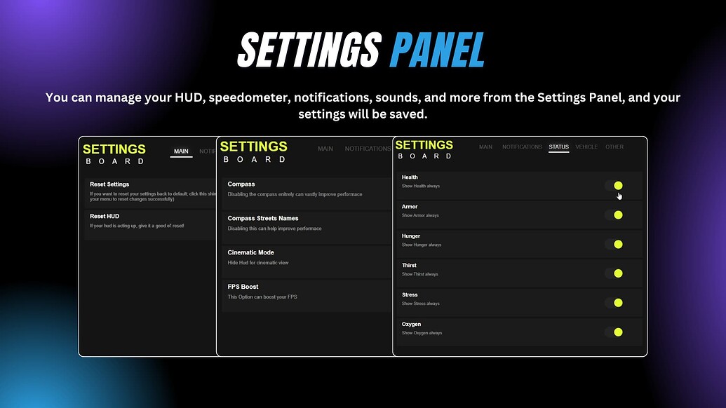 Modern HUD | ESX - QBCore - FiveM Releases - Cfx.re Community