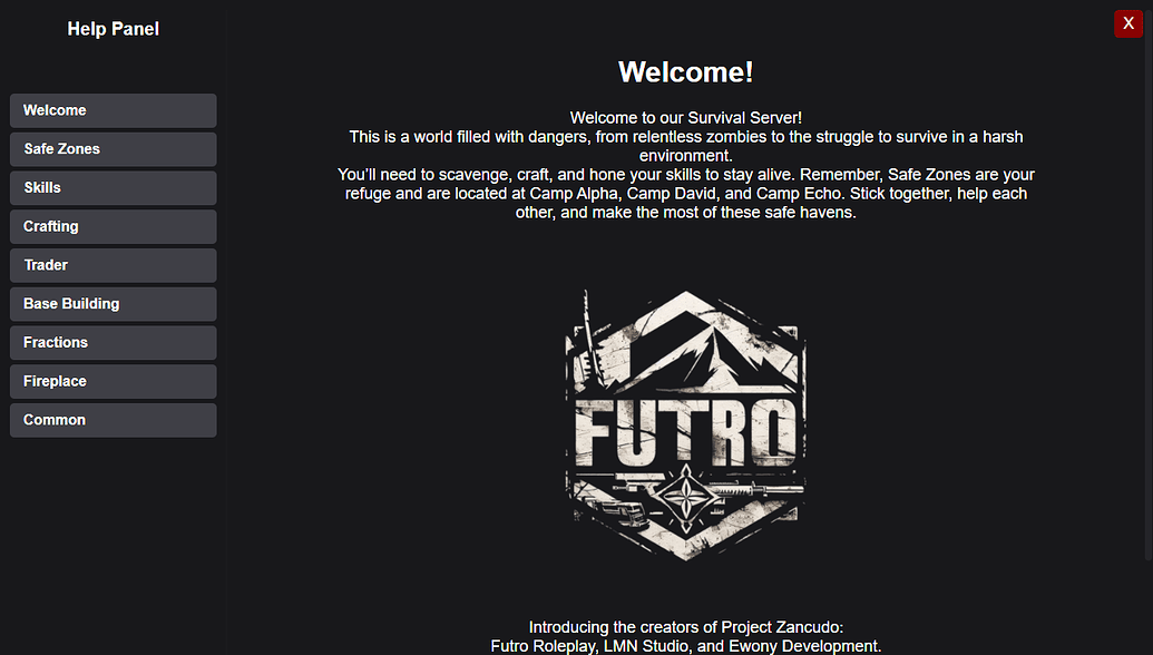 Help Panel [STANDALONE] - FiveM Releases - Cfx.re Community