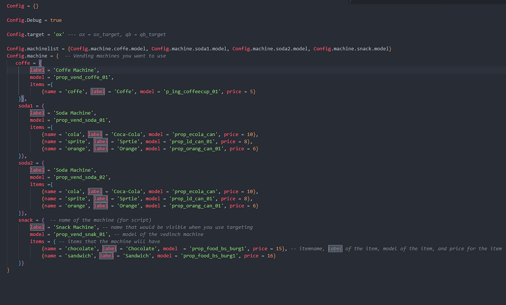 Vending Machine script - Discussion - Cfx.re Community